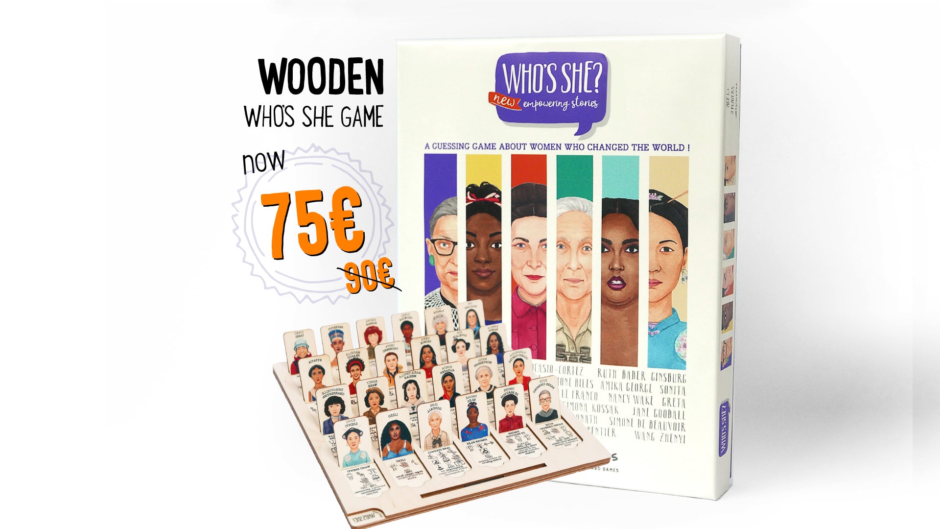 Who's She - women powered boardgame – Playeress