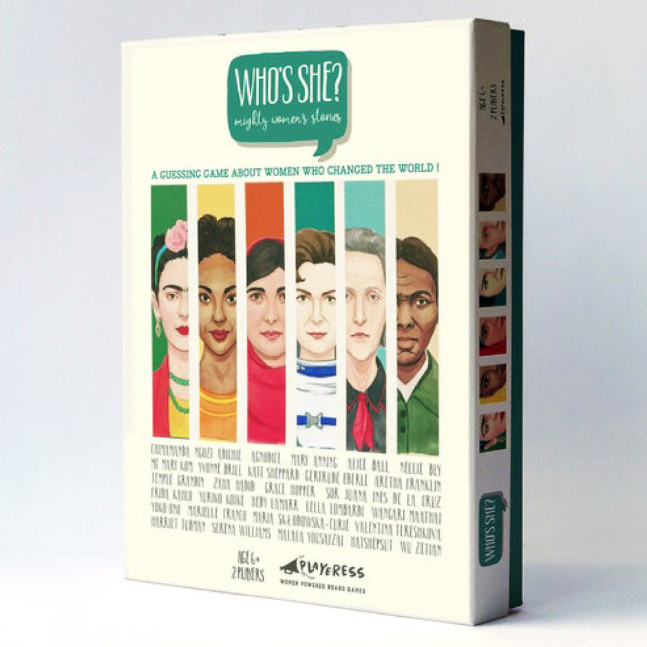 Who's She - women powered boardgame – Playeress
